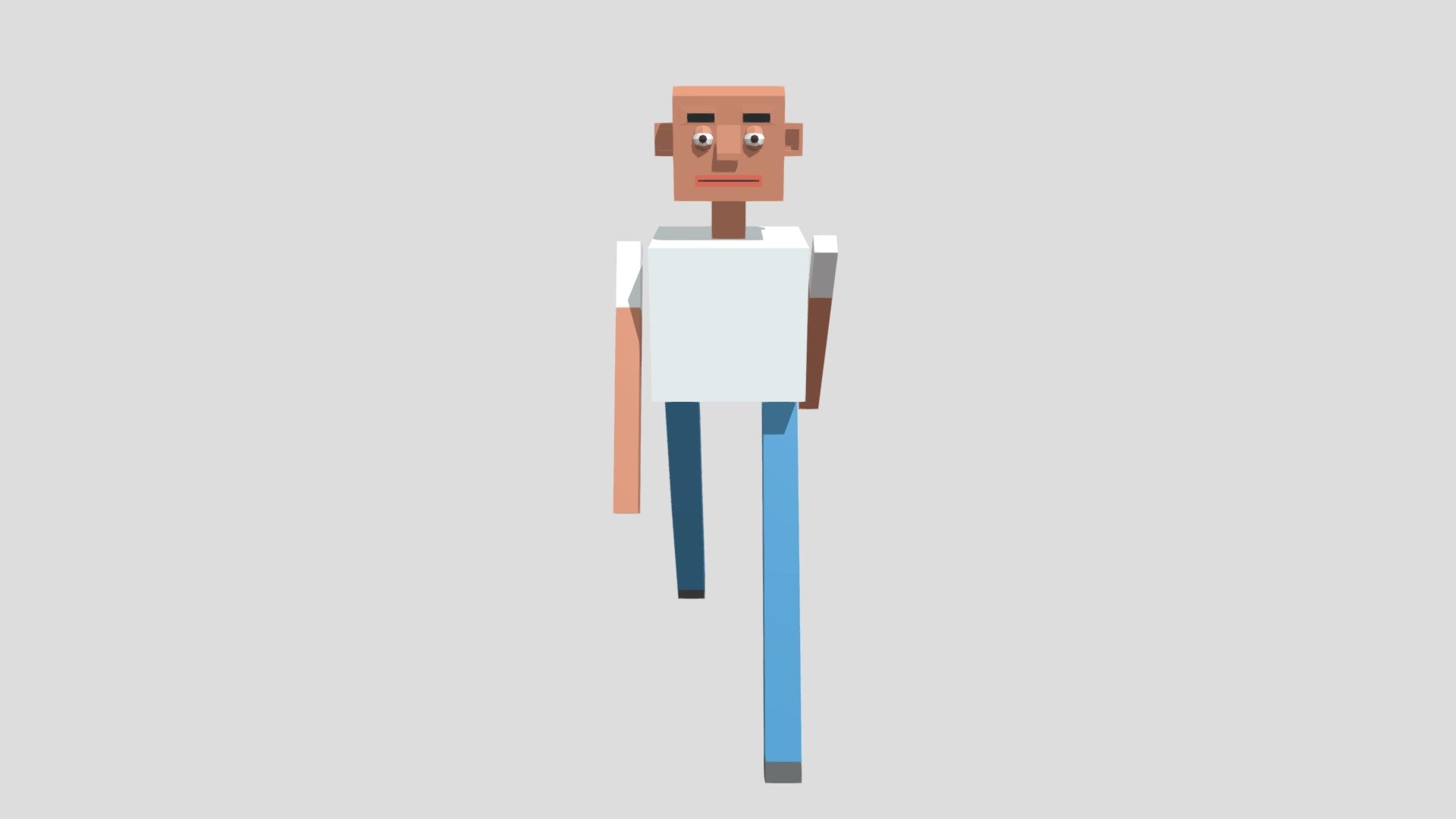 New Lester walk cycle Luis - 3D model by Luis.S_23 [f2976d6] - Sketchfab