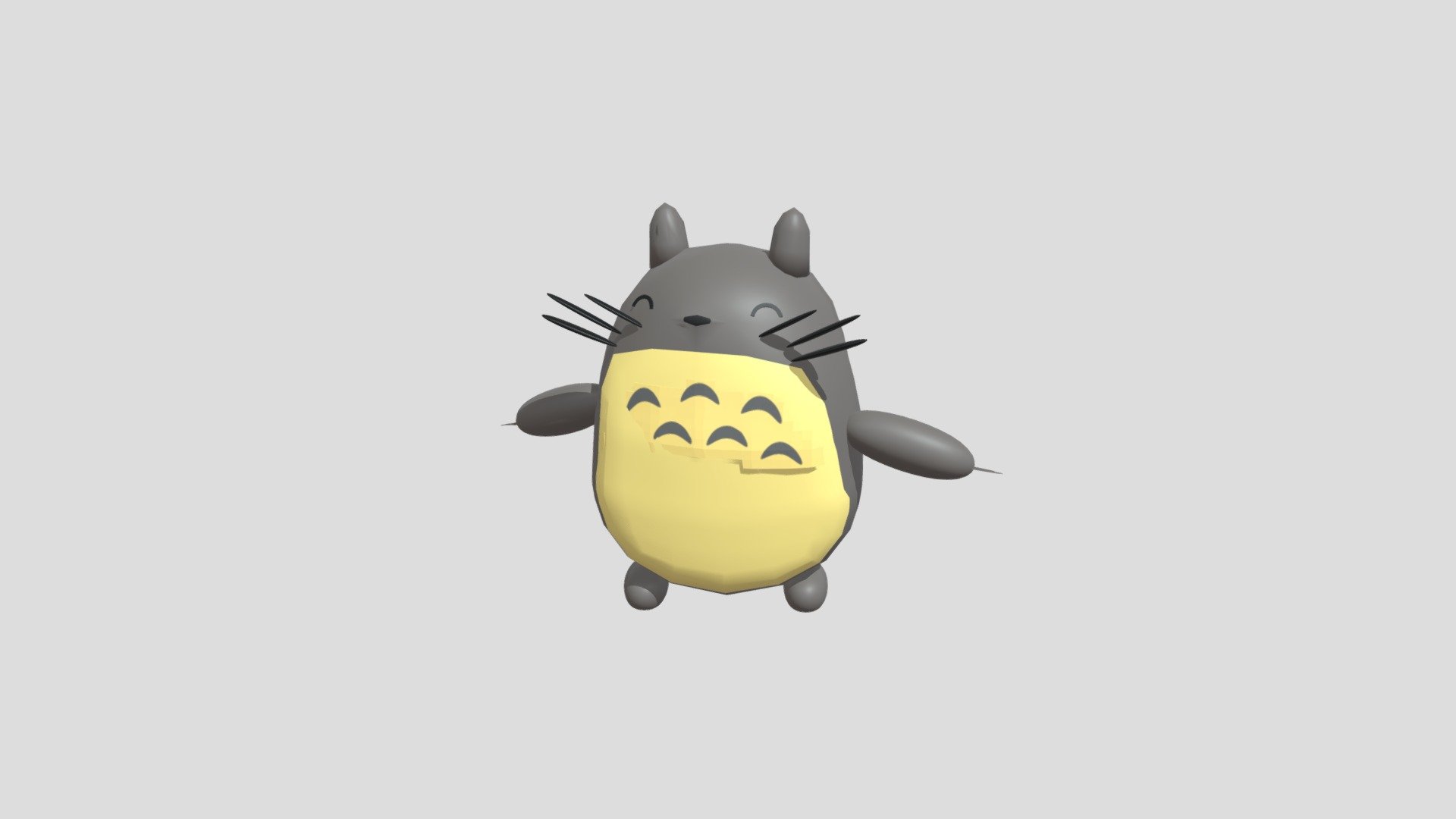 totoro ITS - 3D model by daniele.piccoloo13 [f297778] - Sketchfab
