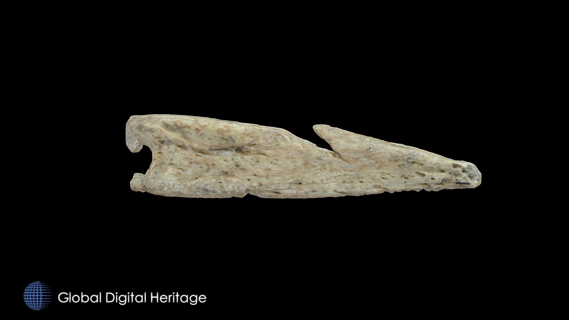 XFP-038 Harpoon Fragment, Sanak Island, Alaska. - Download Free 3D ...