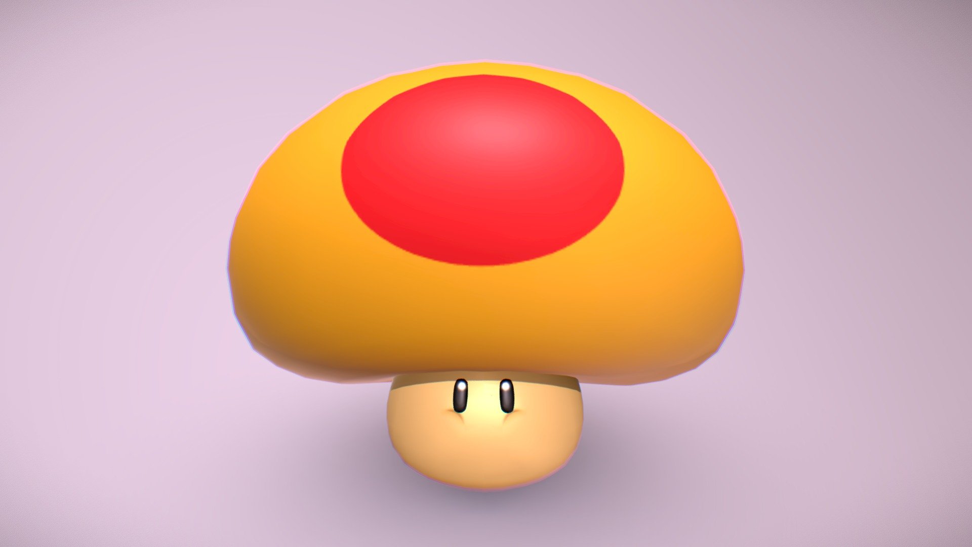 Mega Mushroom - Super Mario 3D World - Buy Royalty Free 3D model by ...