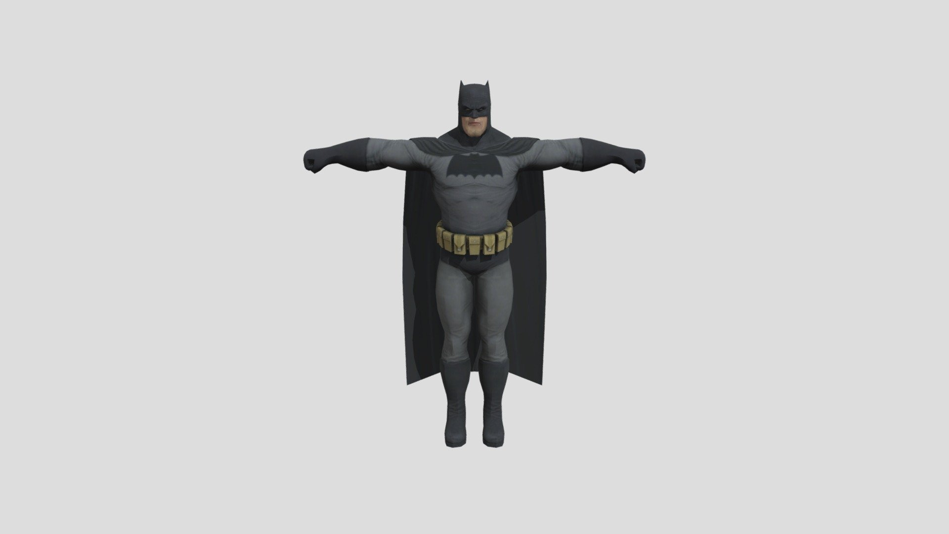 Bruce Wayne Batman Dark Knight Returns - Download Free 3D model by ...