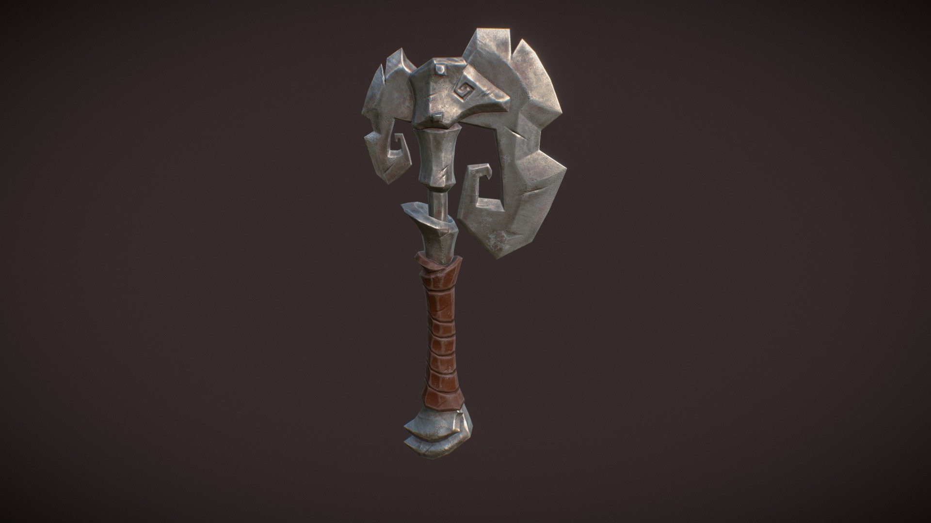 Low Poly Axe - 3D model by Robertas3d [f29b252] - Sketchfab