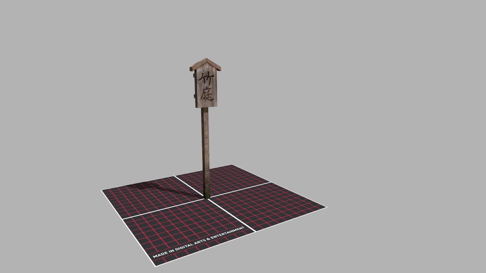 Japanese Sign - Download Free 3D model by Kwinten Demaertelaere ...