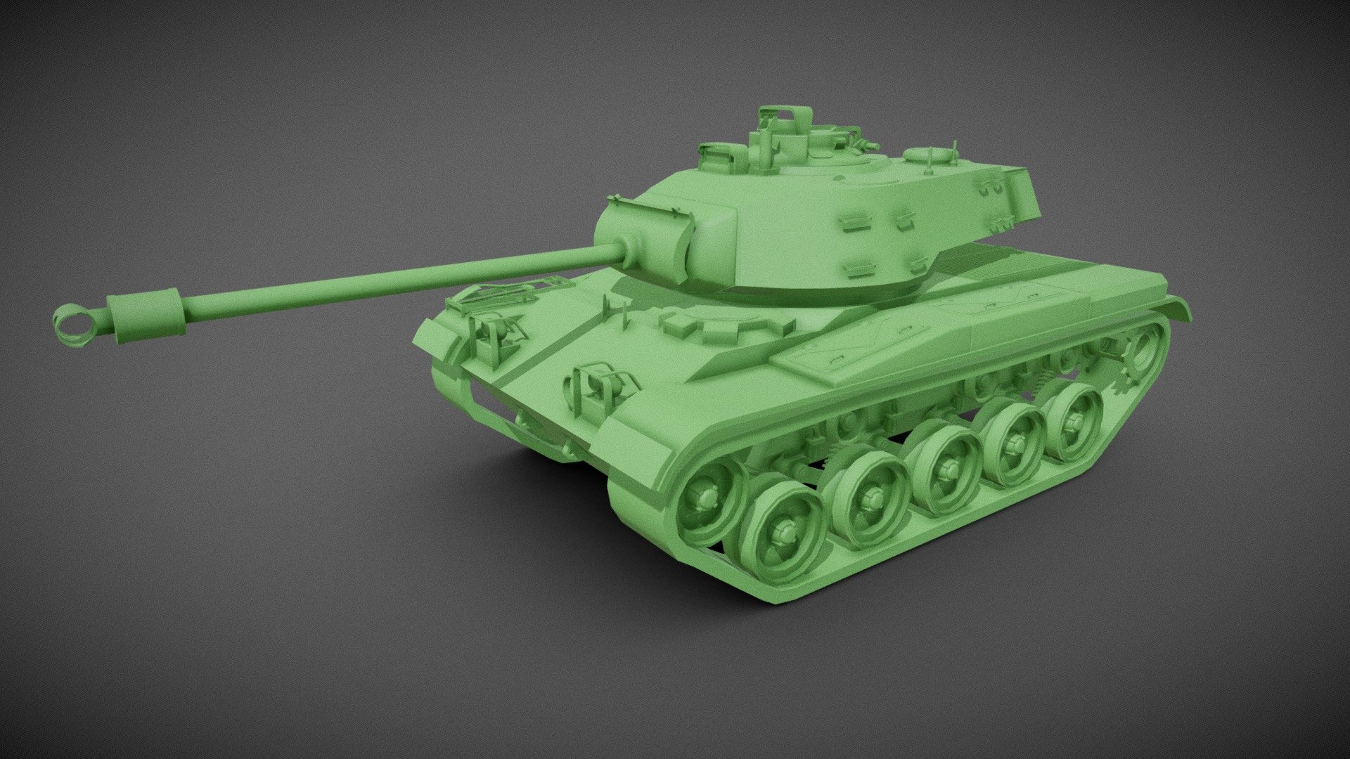 M41 Walker Bulldog - Buy Royalty Free 3D model by TankStorm [f29c8a6 ...