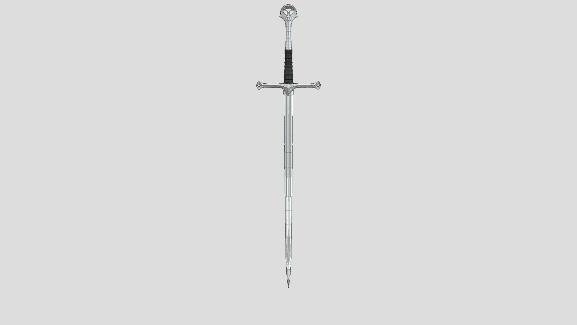 Anduril - 3D model by Jesús Porcel (@jesusporcel) [f29d2af] - Sketchfab
