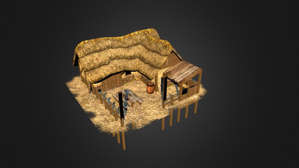Gaul Inn - Download Free 3D model by Stanislas Dolcini ...