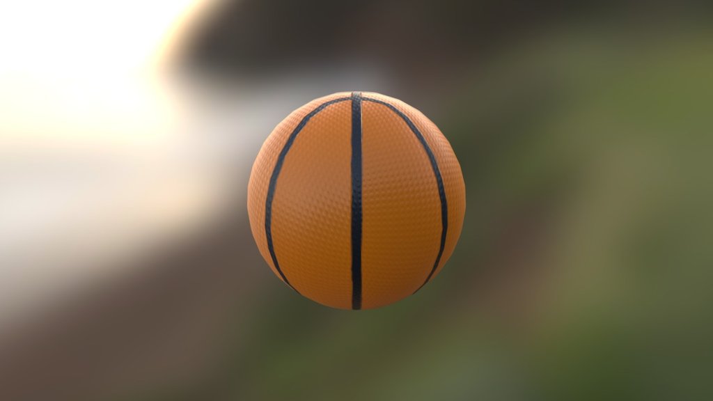 Basketball - 3D model by chiangkueiling [f29e024] - Sketchfab