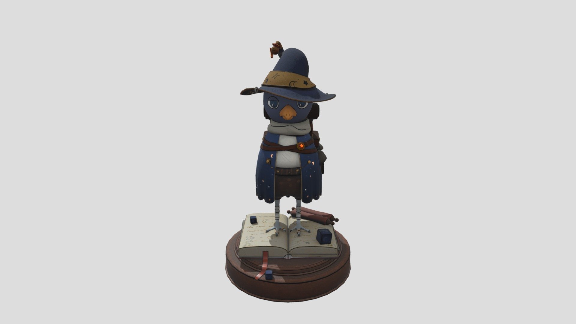 MagicBird - 3D model by Linavalo_Hinyemata [f29e34e] - Sketchfab