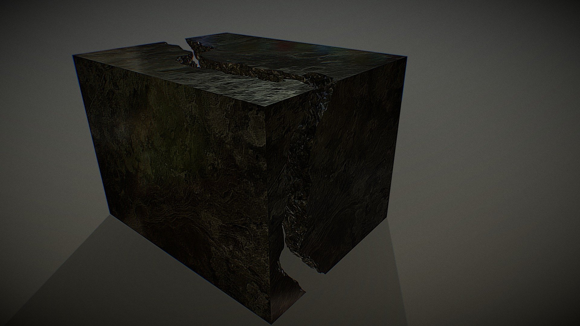Rock Fracture - Download Free 3D model by TRYFIELD [f29ff06] - Sketchfab