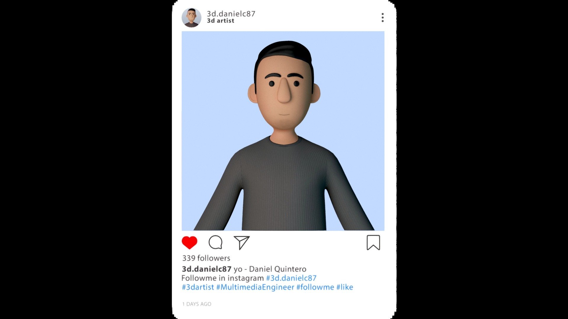 I'm Daniel Quintero - 3D model by DanielC87 (@3d.danielc87) [f2a01de ...