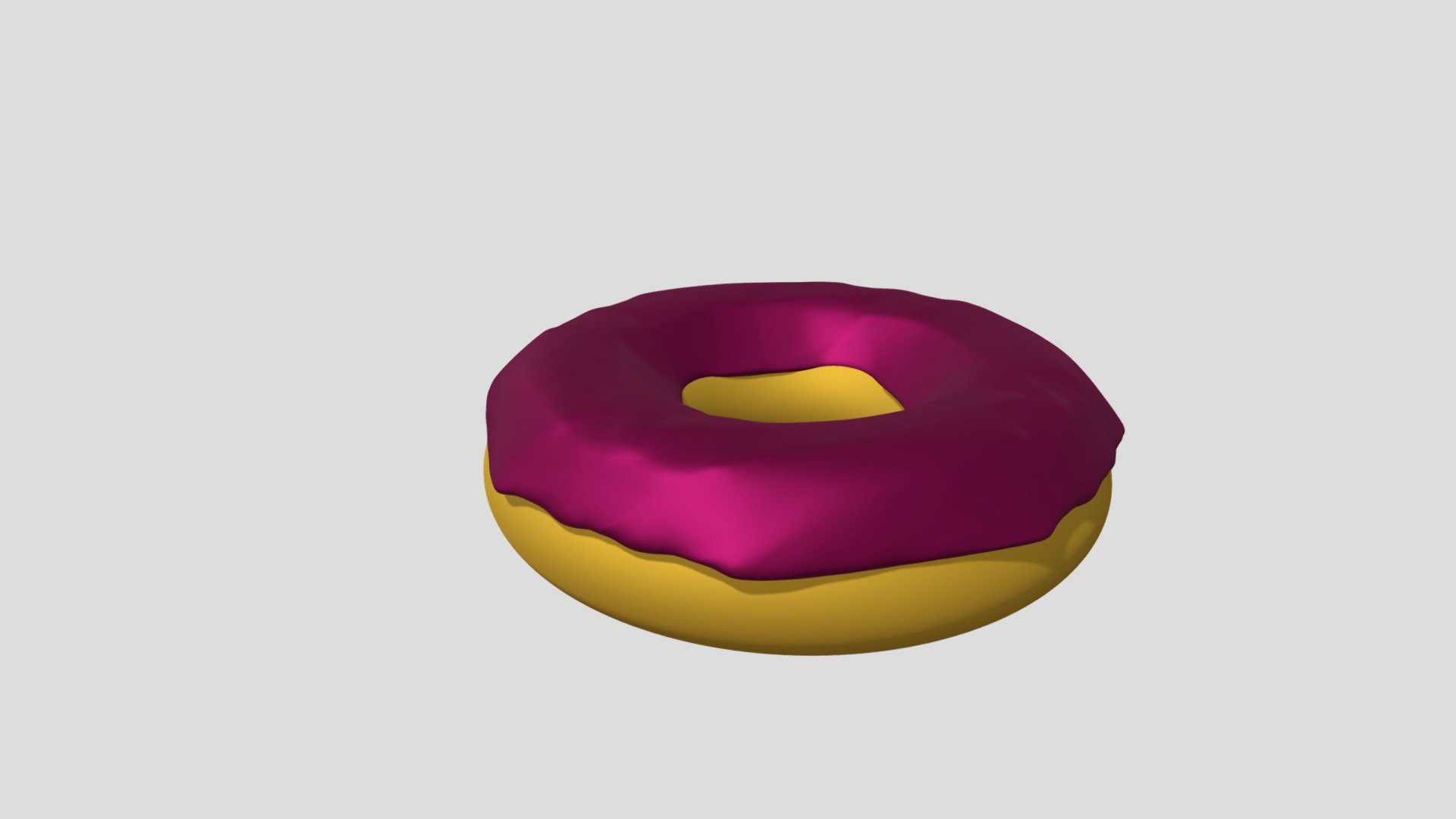 Donut - Download Free 3D model by alex.yefremov [f2a1187] - Sketchfab