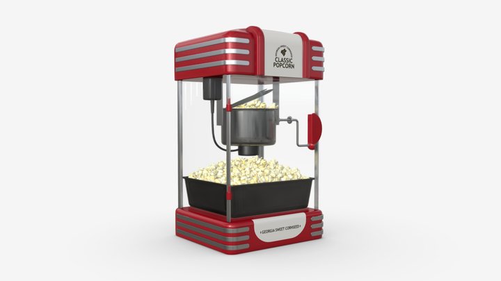 Popcorn 3D models - Sketchfab