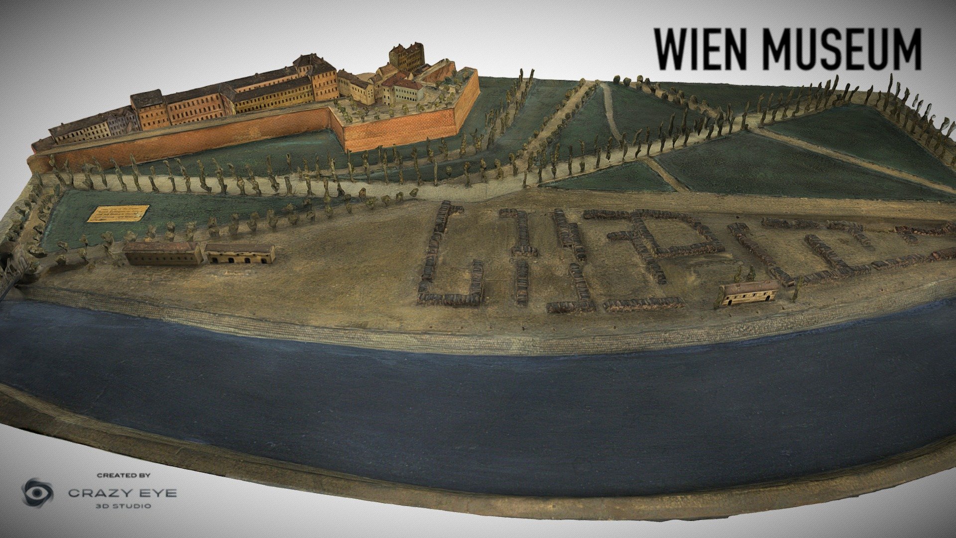 N: Wienmodell von Eduard Fischer 1852-1854 - 3D model by Crazy Eye ...