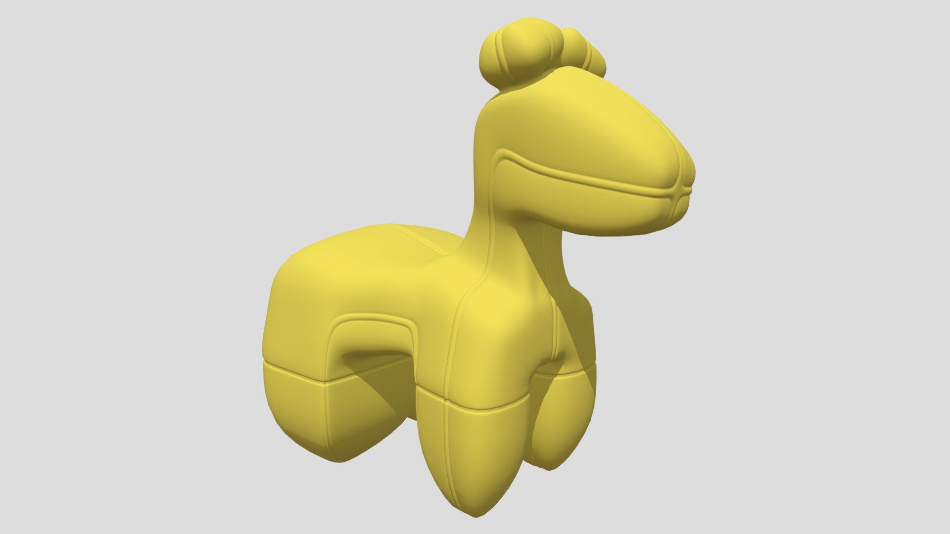 Chair Pony by Eero Aarnio - Download Free 3D model by milaink [f2a29e9 ...