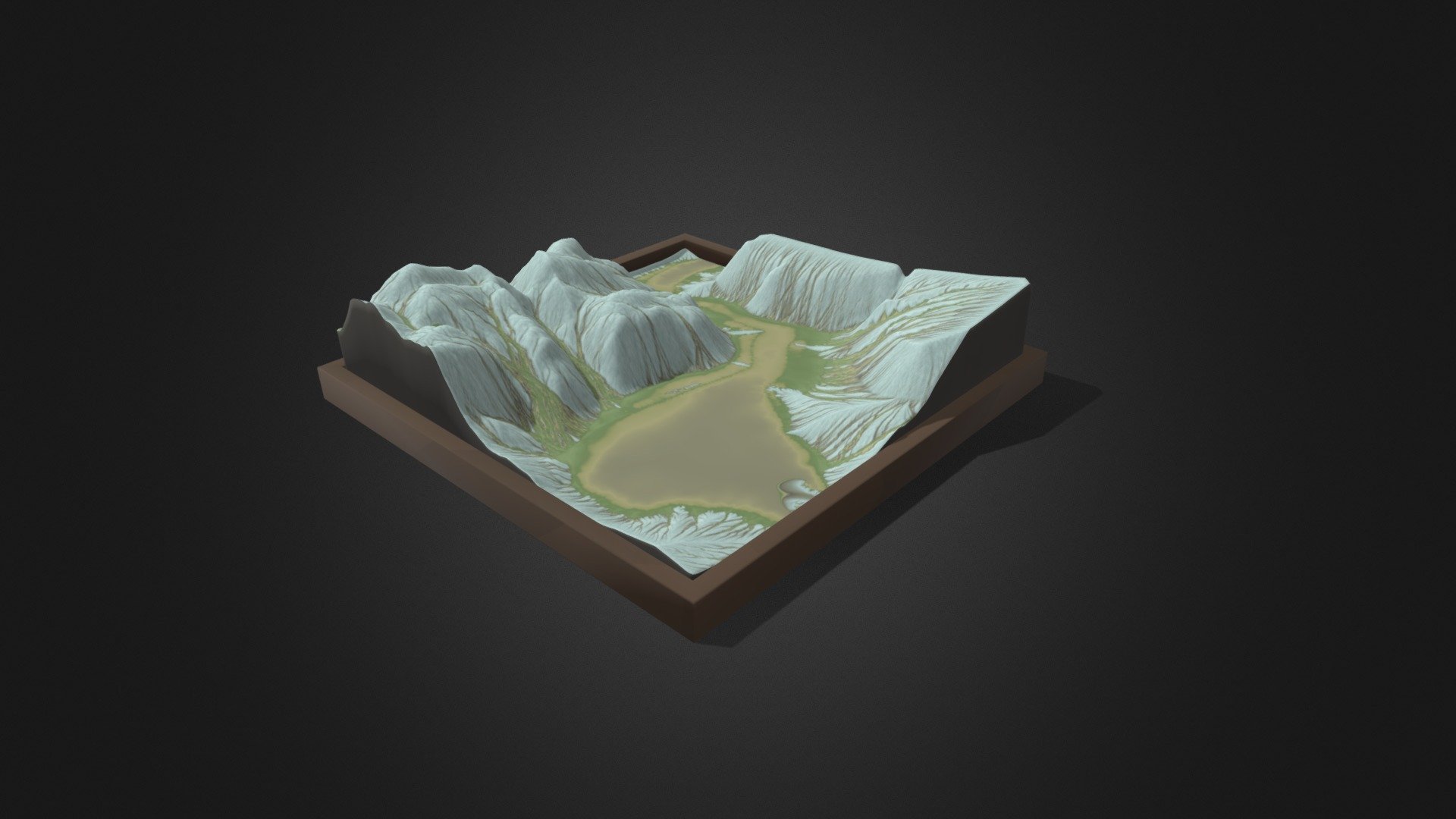 World - Valley Of Begins - Download Free 3D model by Alexander.Navarro ...