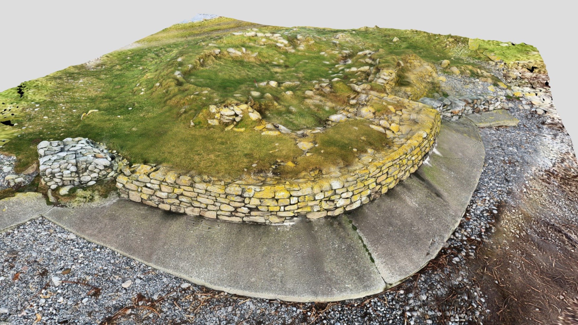 Dun Vulan Broch - 3D model by Smilemaker [f2a3c2a] - Sketchfab