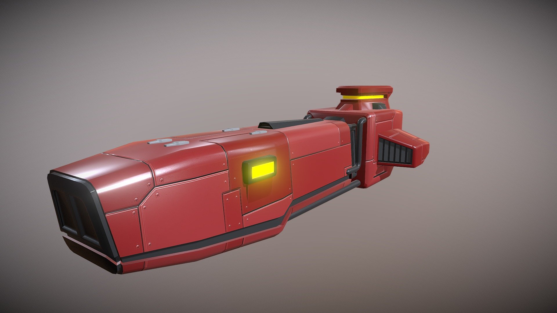 Small Cruiser - 3D model by Renan.Silva [f2a3de2] - Sketchfab