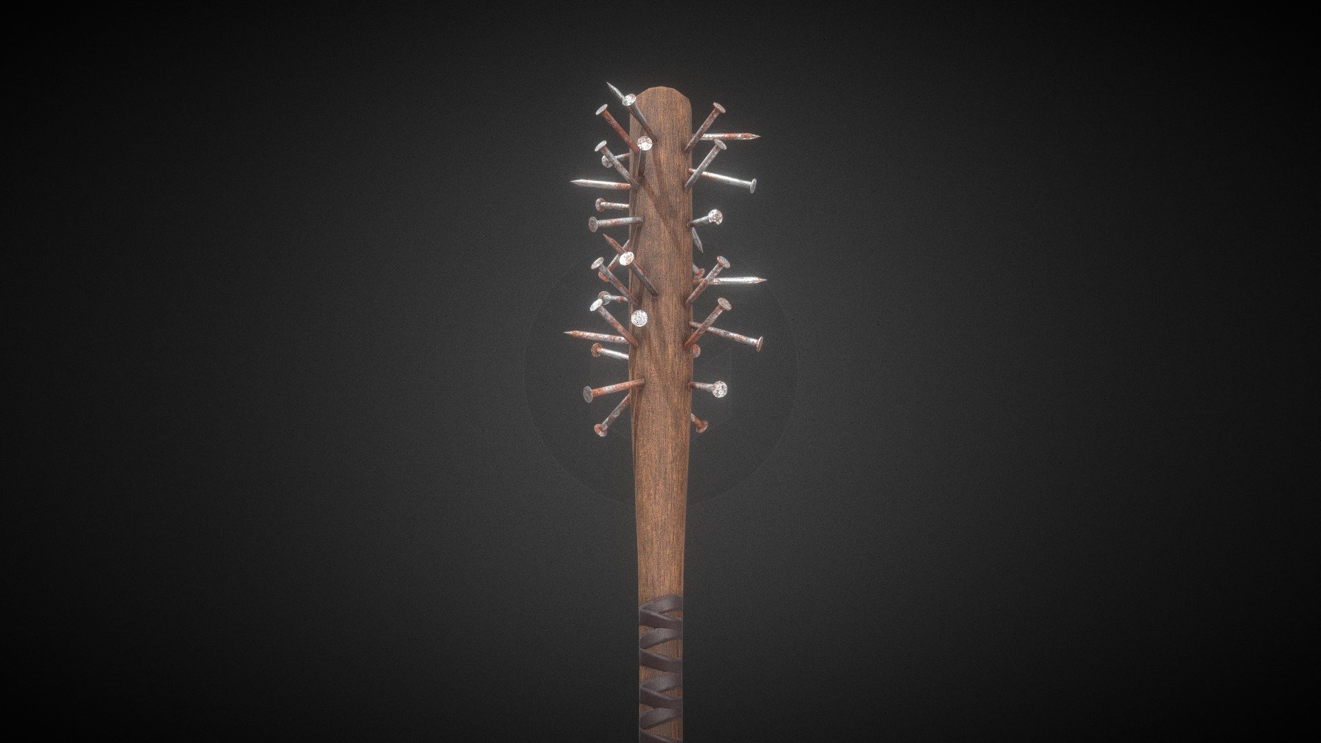 Post-Apocalyptic Baseball Bat - Download Free 3D model by Arslan ...