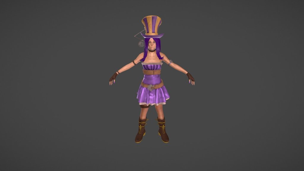 Game Character LOL - 3D model by augustonovello [f2a5e7c] - Sketchfab