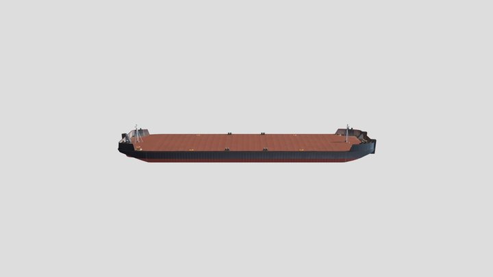 Barge 3D models - Sketchfab
