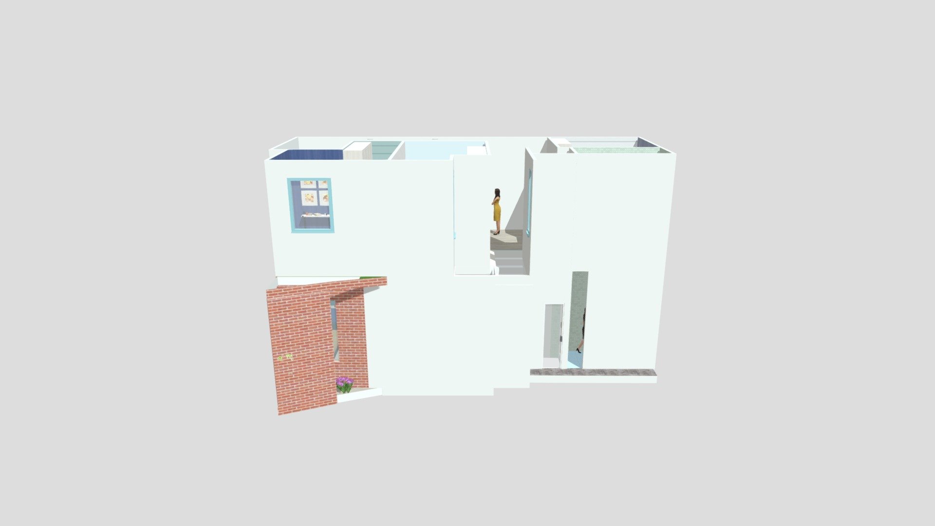 Nhà 1 - Download Free 3D model by Home Design 3D (@homedesign3d ...
