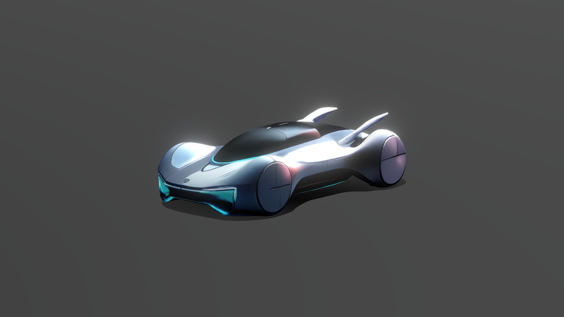 SCI-FI Concept Car (AI-Generated) - Download Free 3D model by Q.SARDOR ...