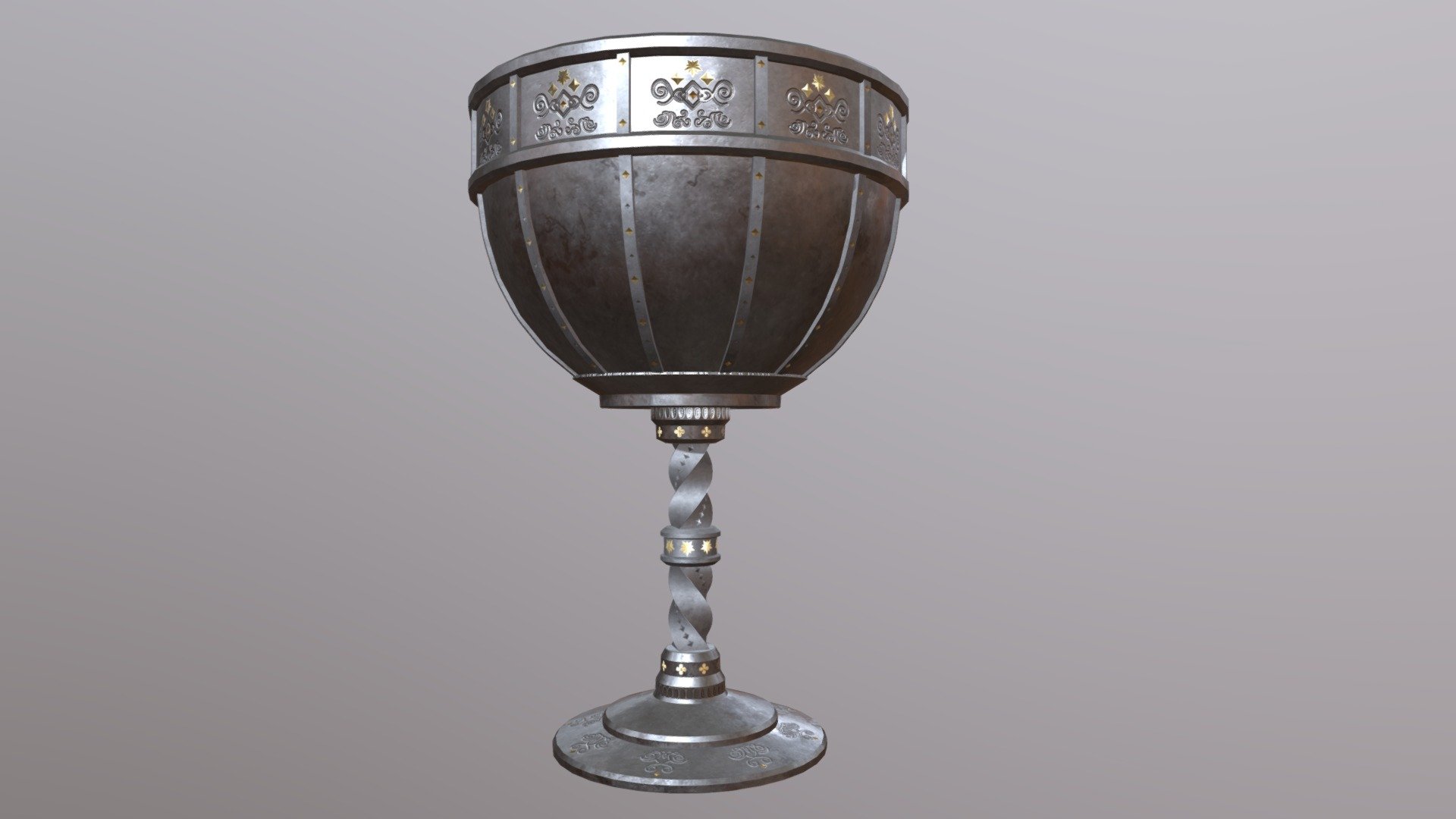 Goblet 02 - Practice - 3D model by Frolov Oleg (@FrolovOleg) [f2a95f3 ...