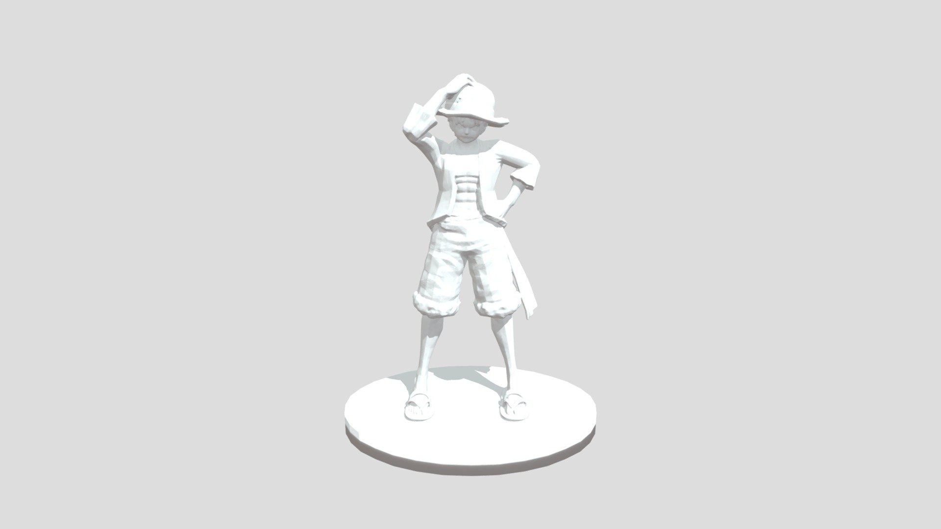 Luffy - Download Free 3D model by persontyler99 [f2aa28e] - Sketchfab
