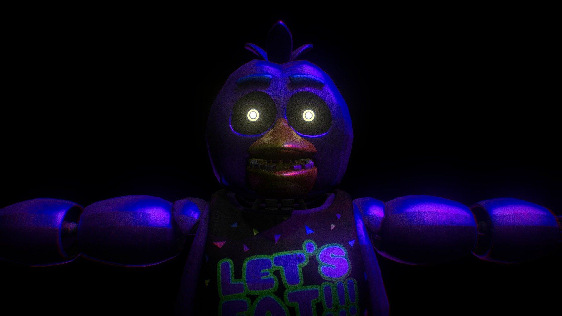 Hard Mode Chica | Help Wanted - Download Free 3D model by juztandy ...