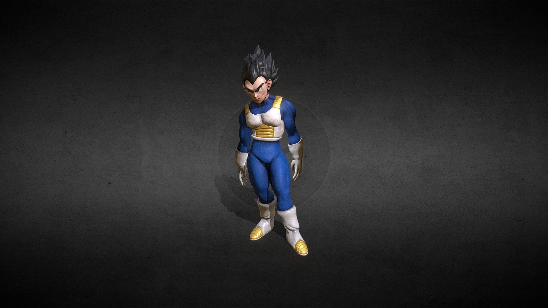 DragonBall Z - Vegeta - Freiza Saga - 3D model by derekskovach [f2ac08d ...