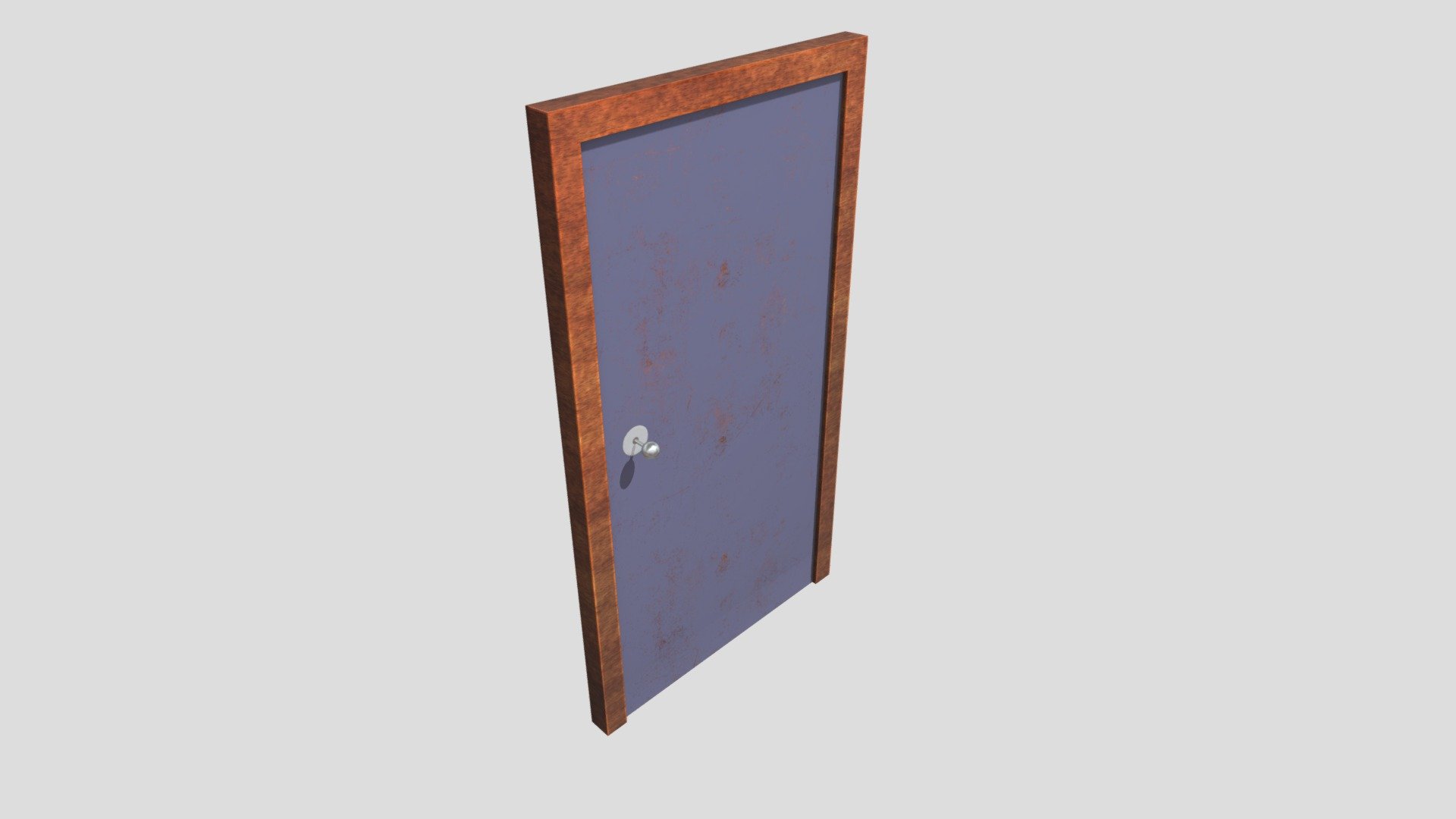 Low Poly Worn Door - 3D model by fedemoroz [f2ac09d] - Sketchfab
