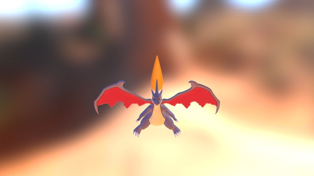 Charizard Y - 3D model by animalSS [f2acfb8] - Sketchfab