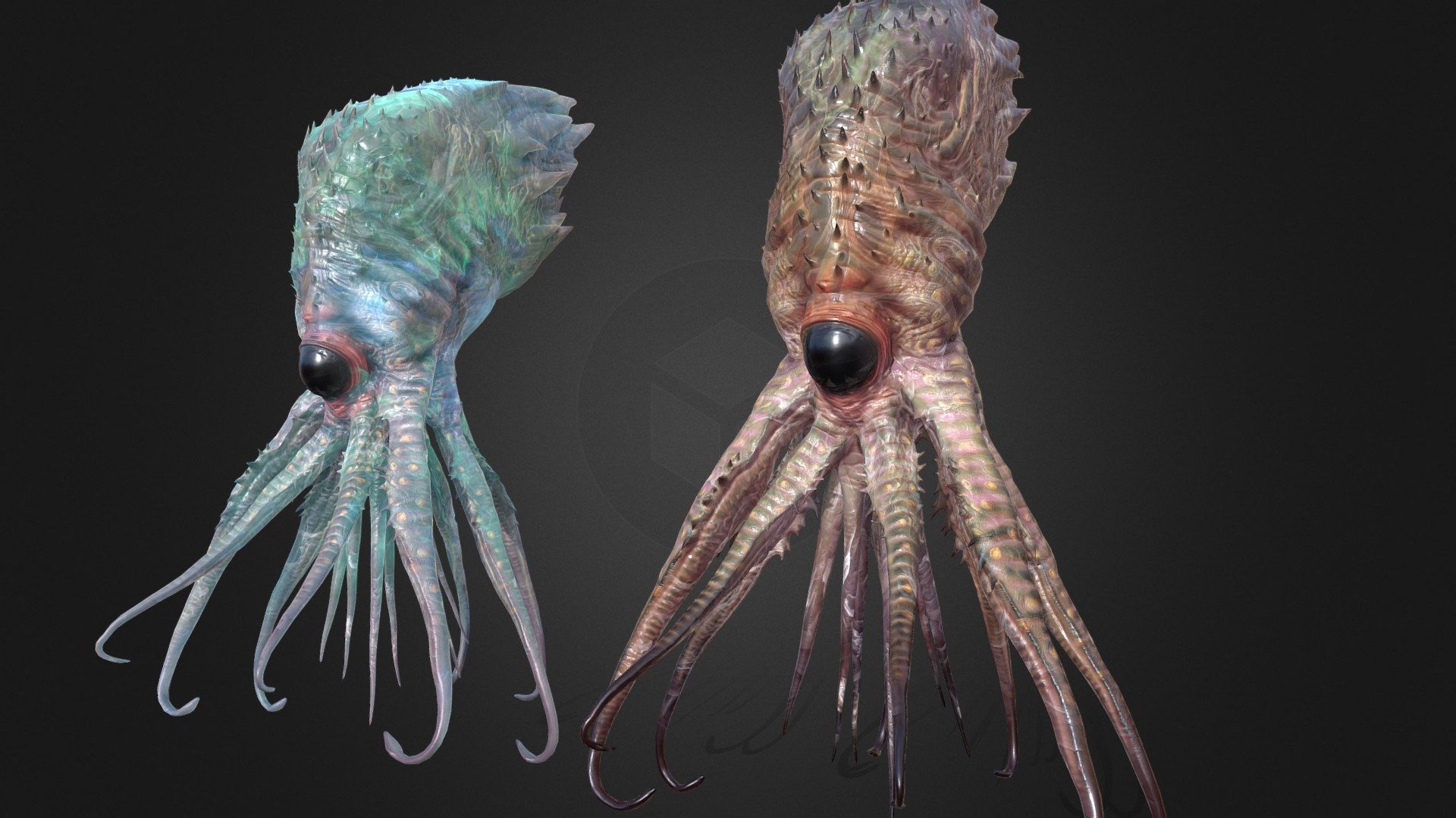 Alien 7 - Buy Royalty Free 3D model by Ecliptica [f2ad122] - Sketchfab ...