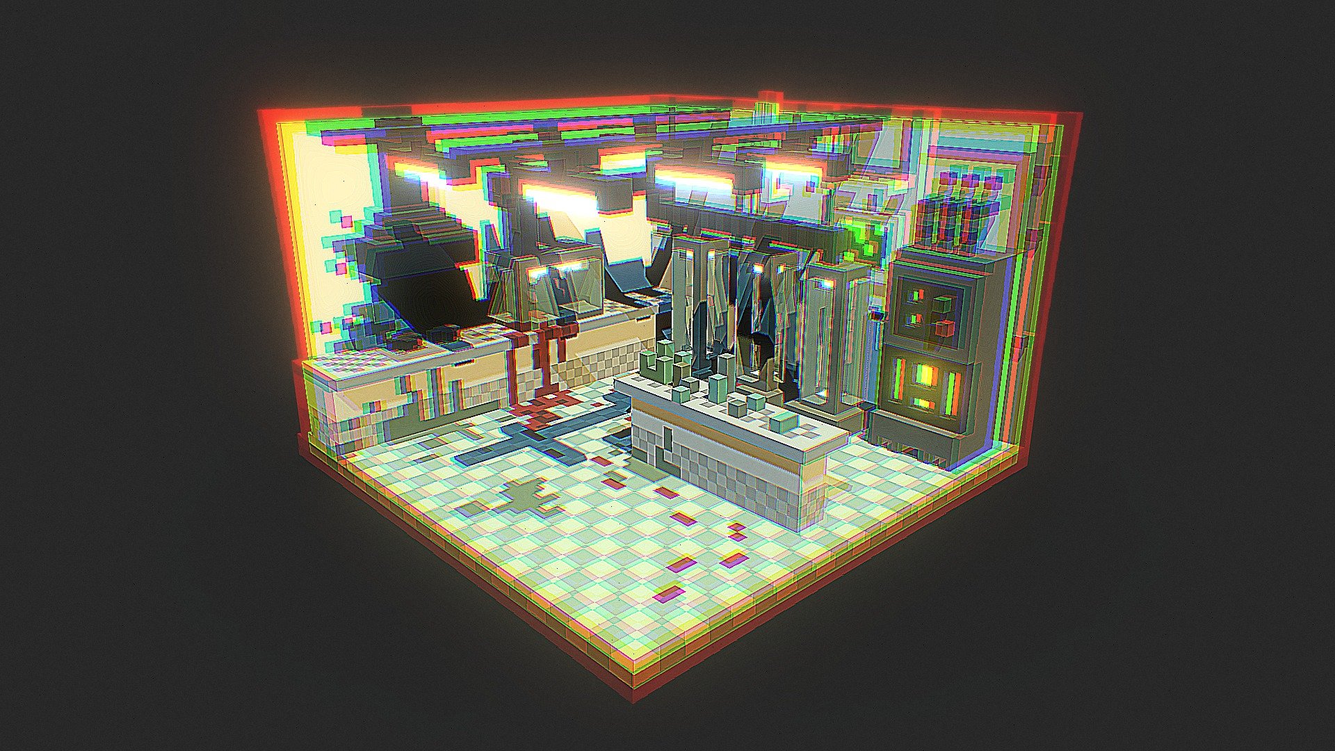Laboratory - 3D model by s32163 [f2ae8ee] - Sketchfab