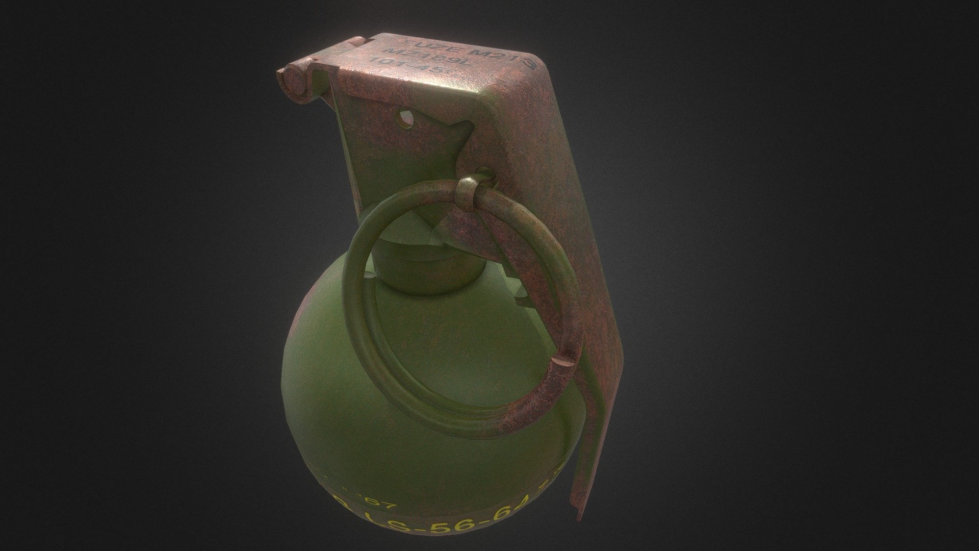 M67 grenade - Buy Royalty Free 3D model by Ravi Jangid (@ravijangid.rv ...