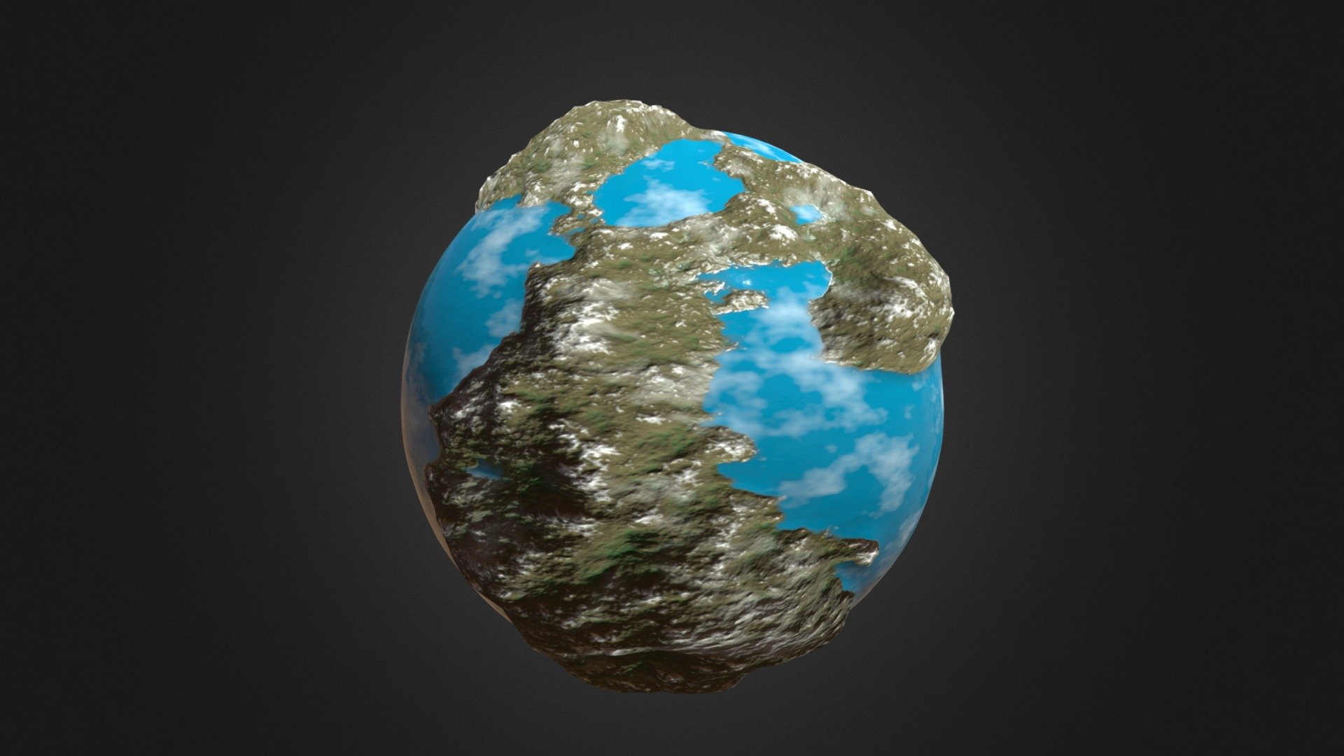 Planet Material - Download Free 3D model by berzerkey [f2af2bd] - Sketchfab