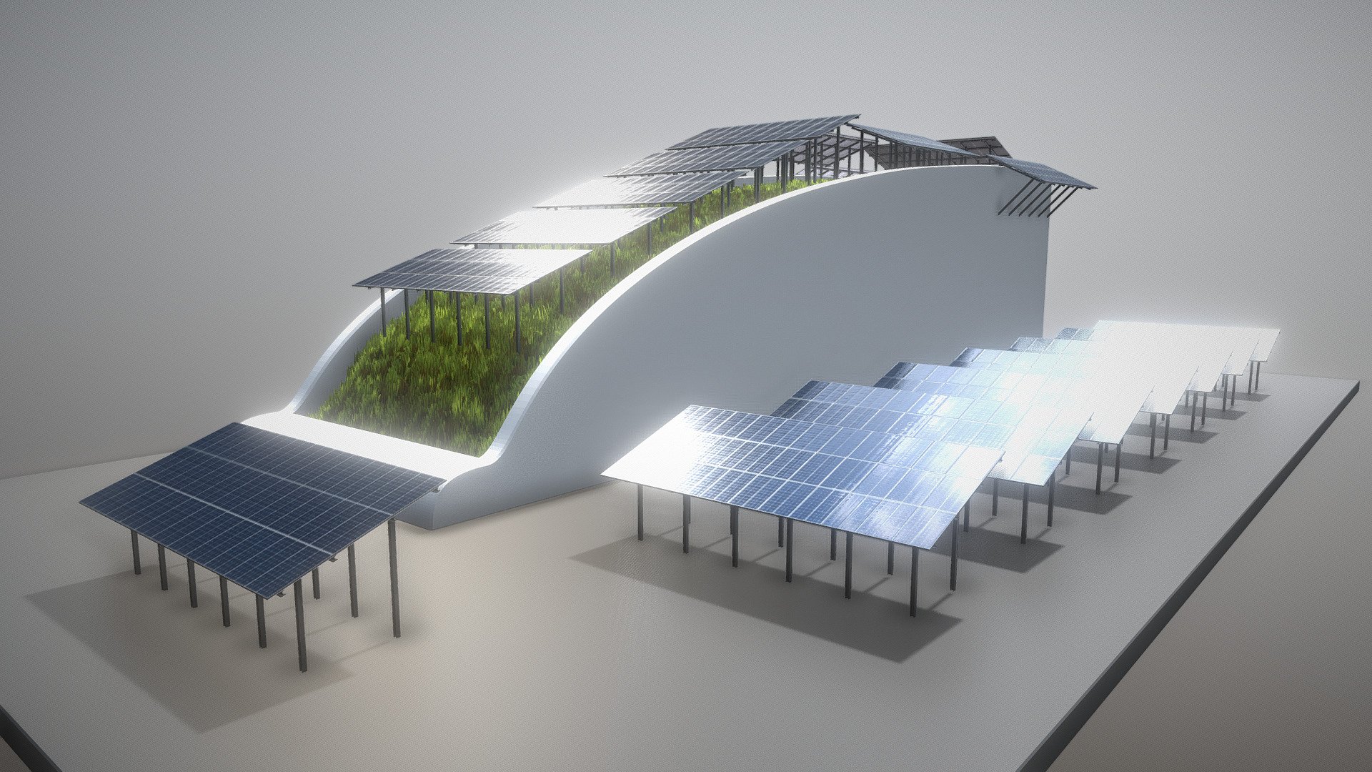 Solarmodule Version [4] 23m - Buy Royalty Free 3D model by VIS-All-3D ...