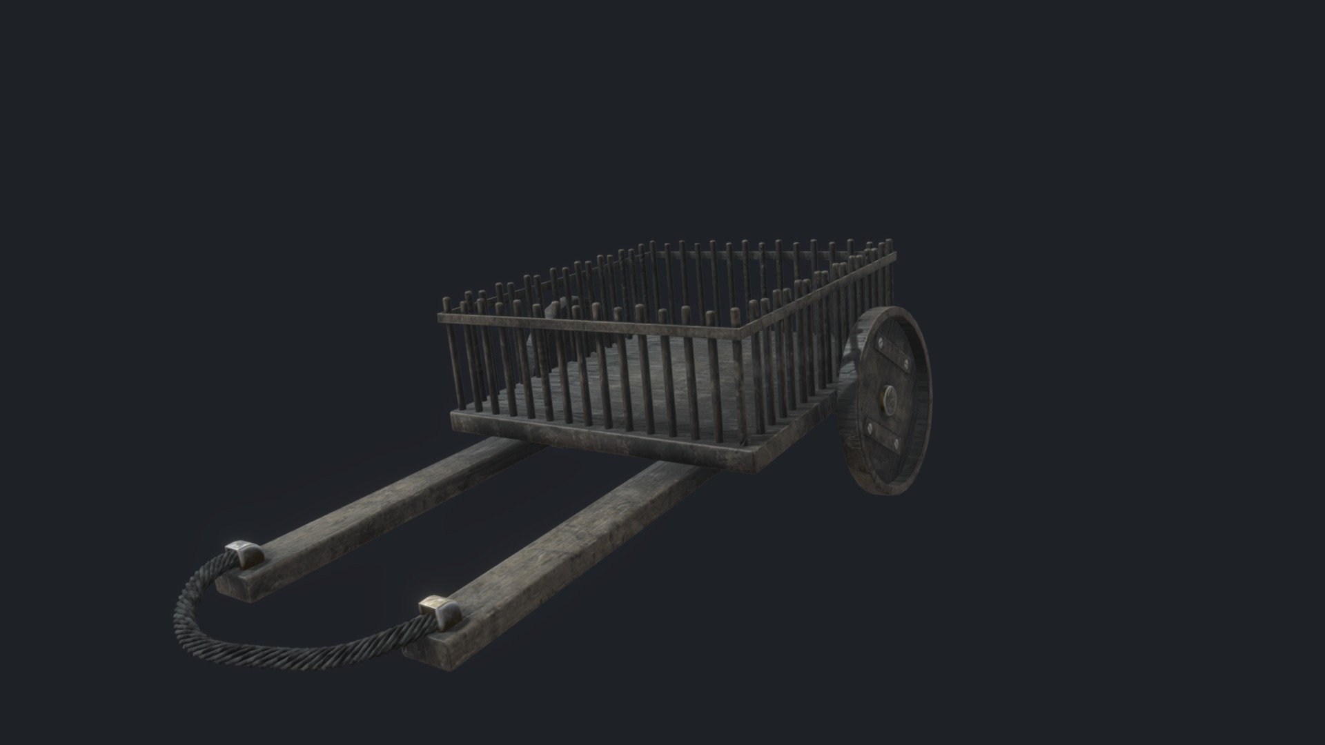 Cart - 3D model by sharetextures [f2b0618] - Sketchfab
