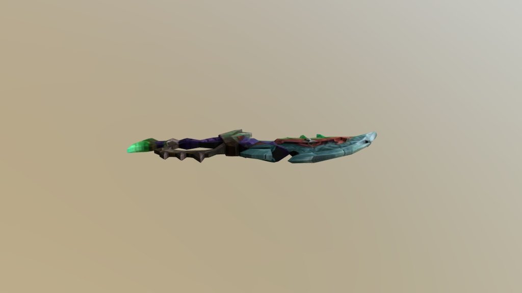 RPG Dagger [Fantasy] - 3D model by octagon [f2b0c32] - Sketchfab