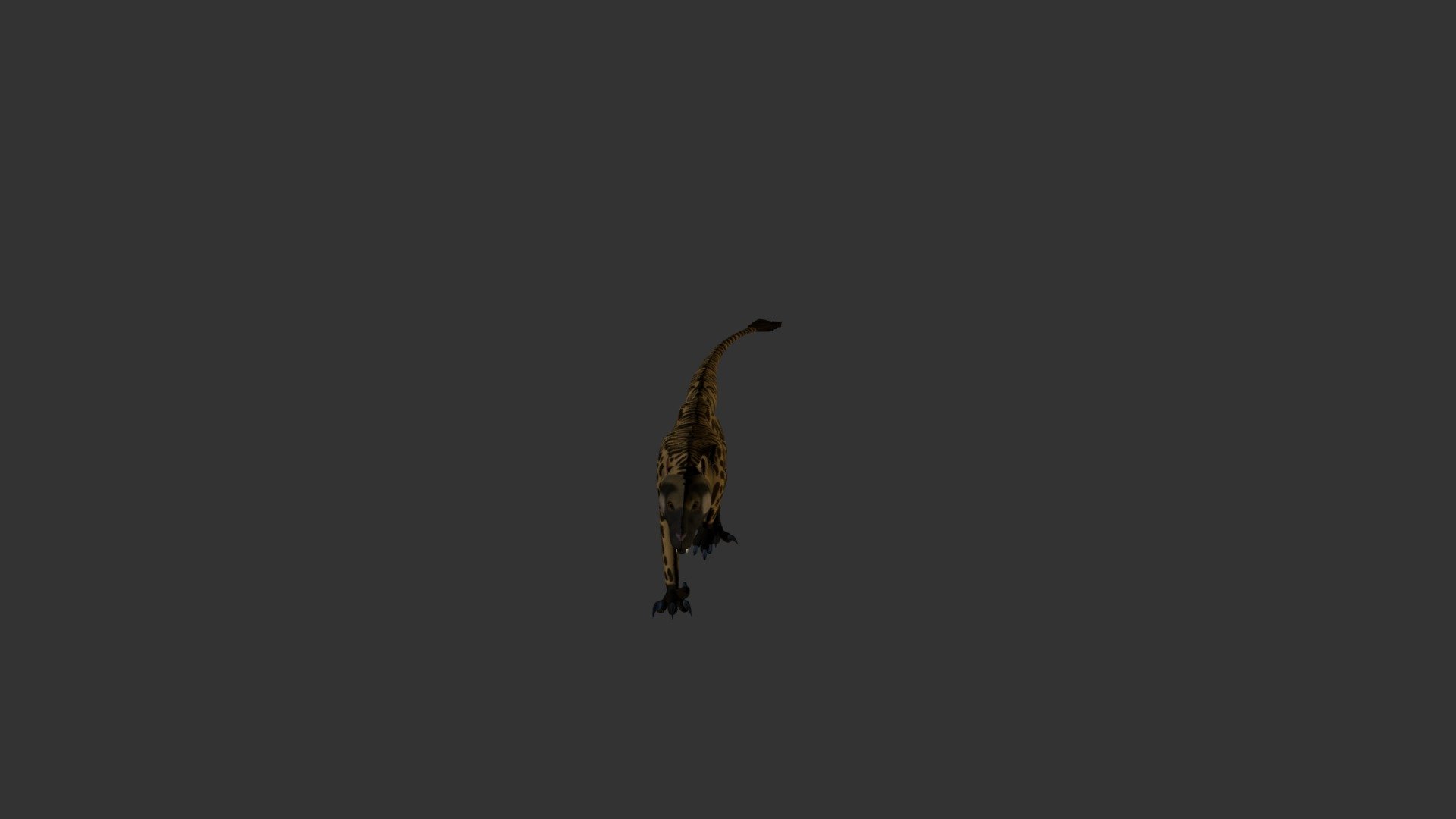 Raion kuma Running Animation - Download Free 3D model by Yokomation ...