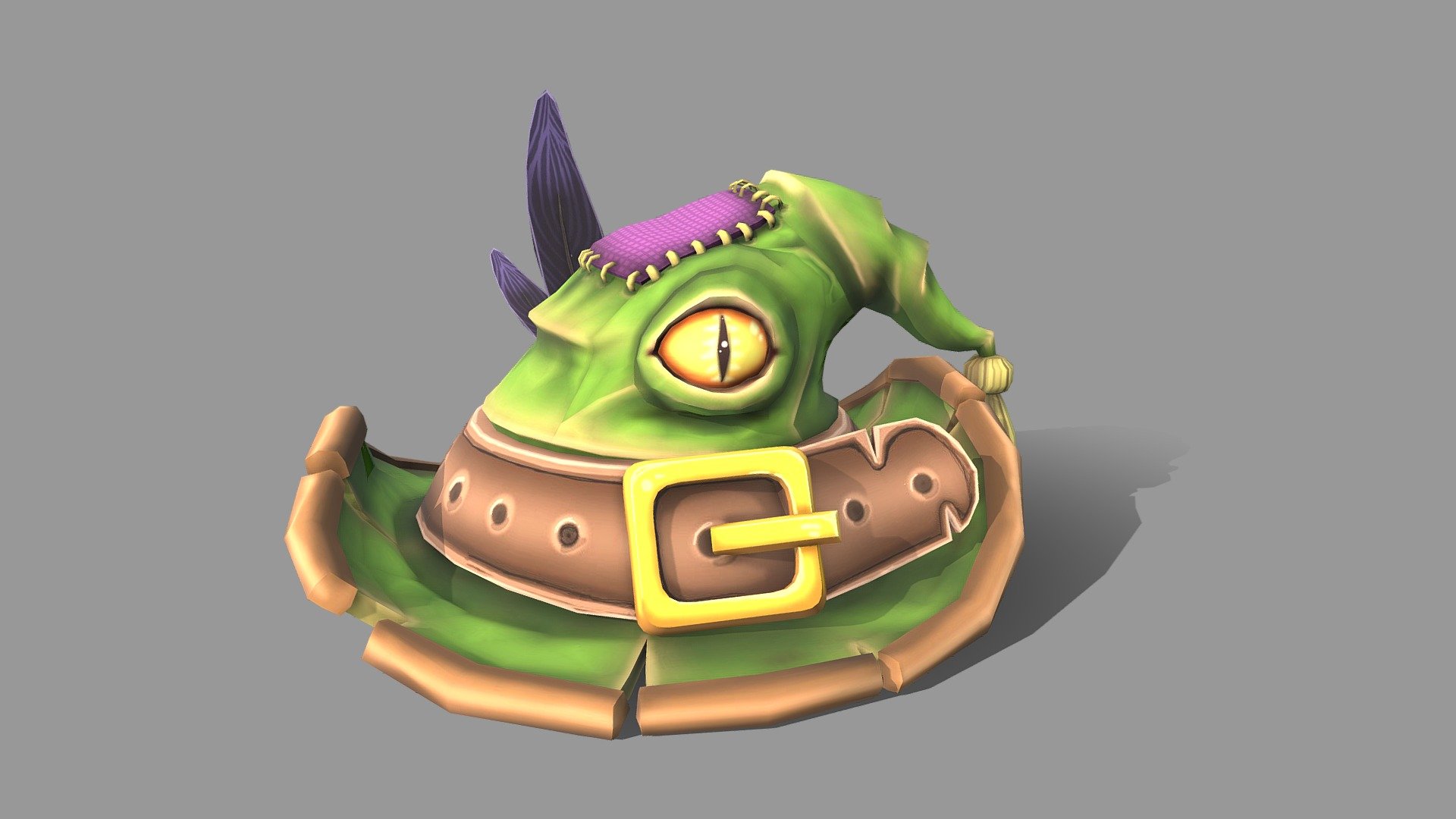 Stylized Witcher's Hat - 3D model by count_zero [f2b1d77] - Sketchfab