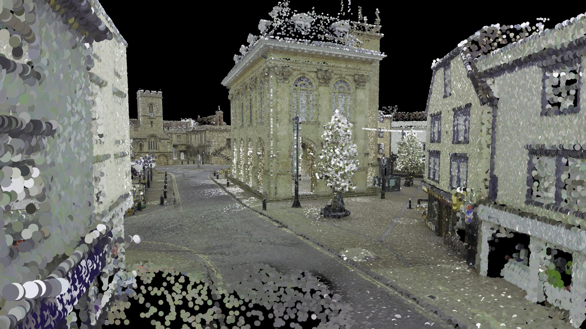 Abingdon Market Place - 3D Point Cloud (E,C) - 3D model by Holding Page ...
