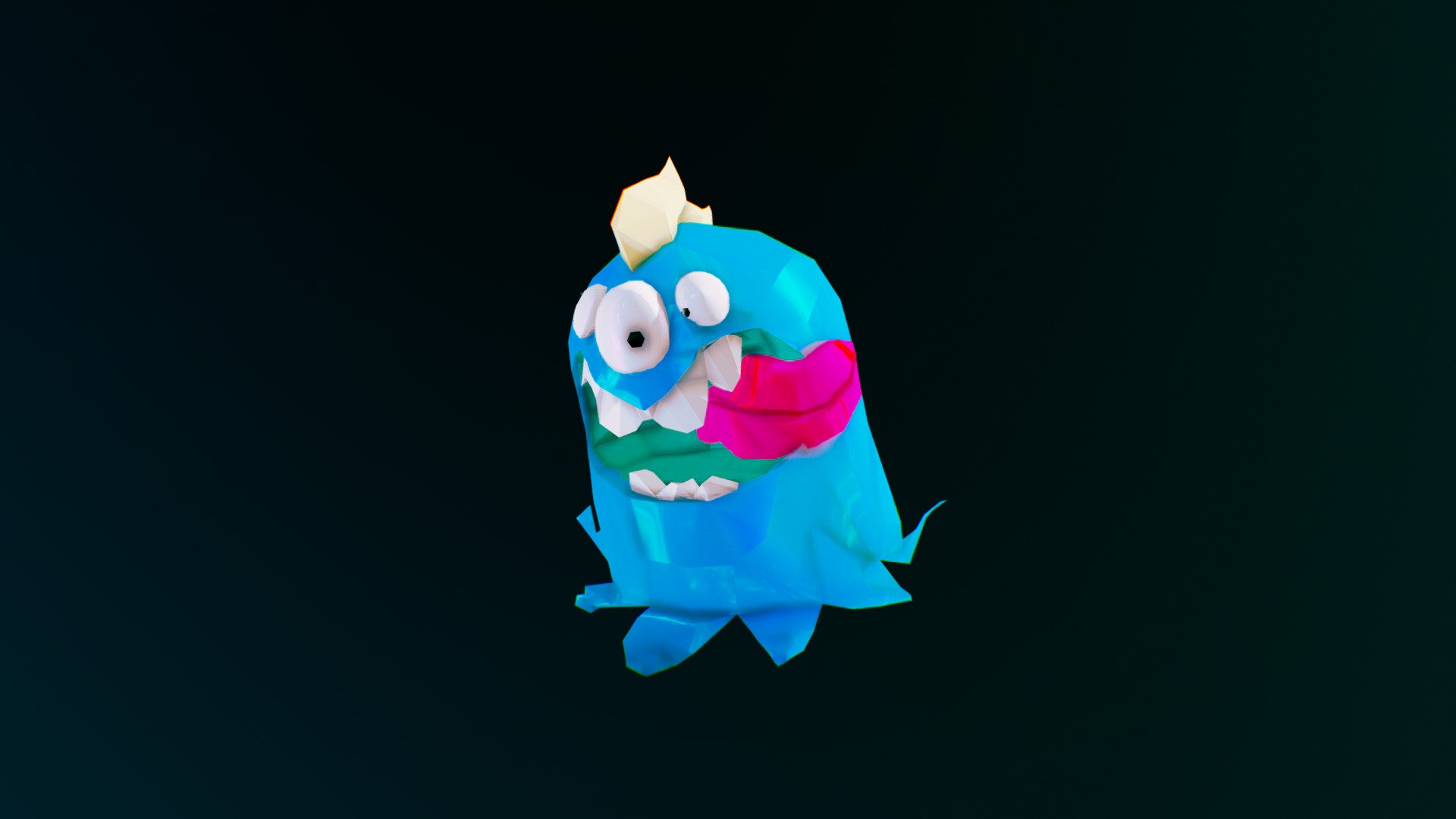 Ghost Attack - 3D model by romanovak [f2b28cf] - Sketchfab