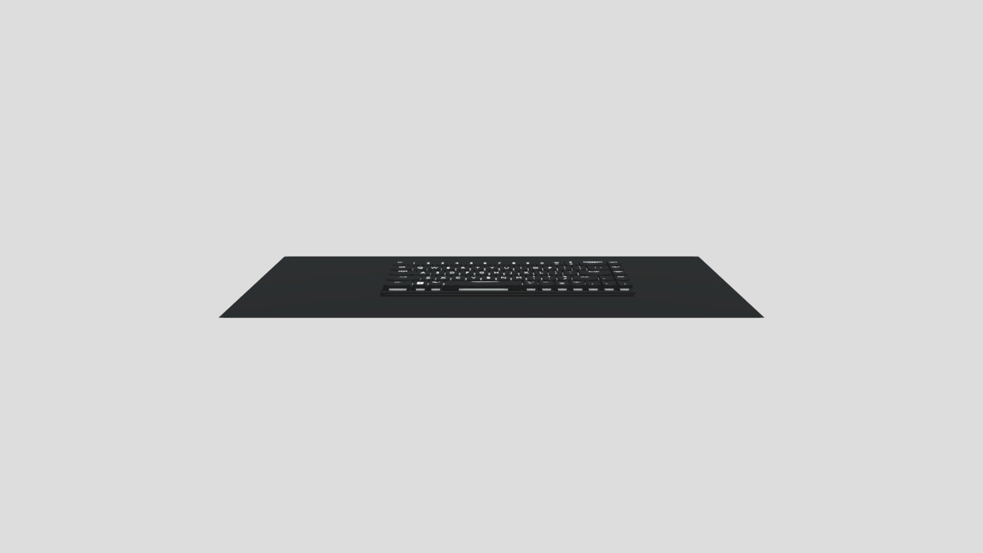 keyboard - 3D model by FISs227 [f2b299e] - Sketchfab