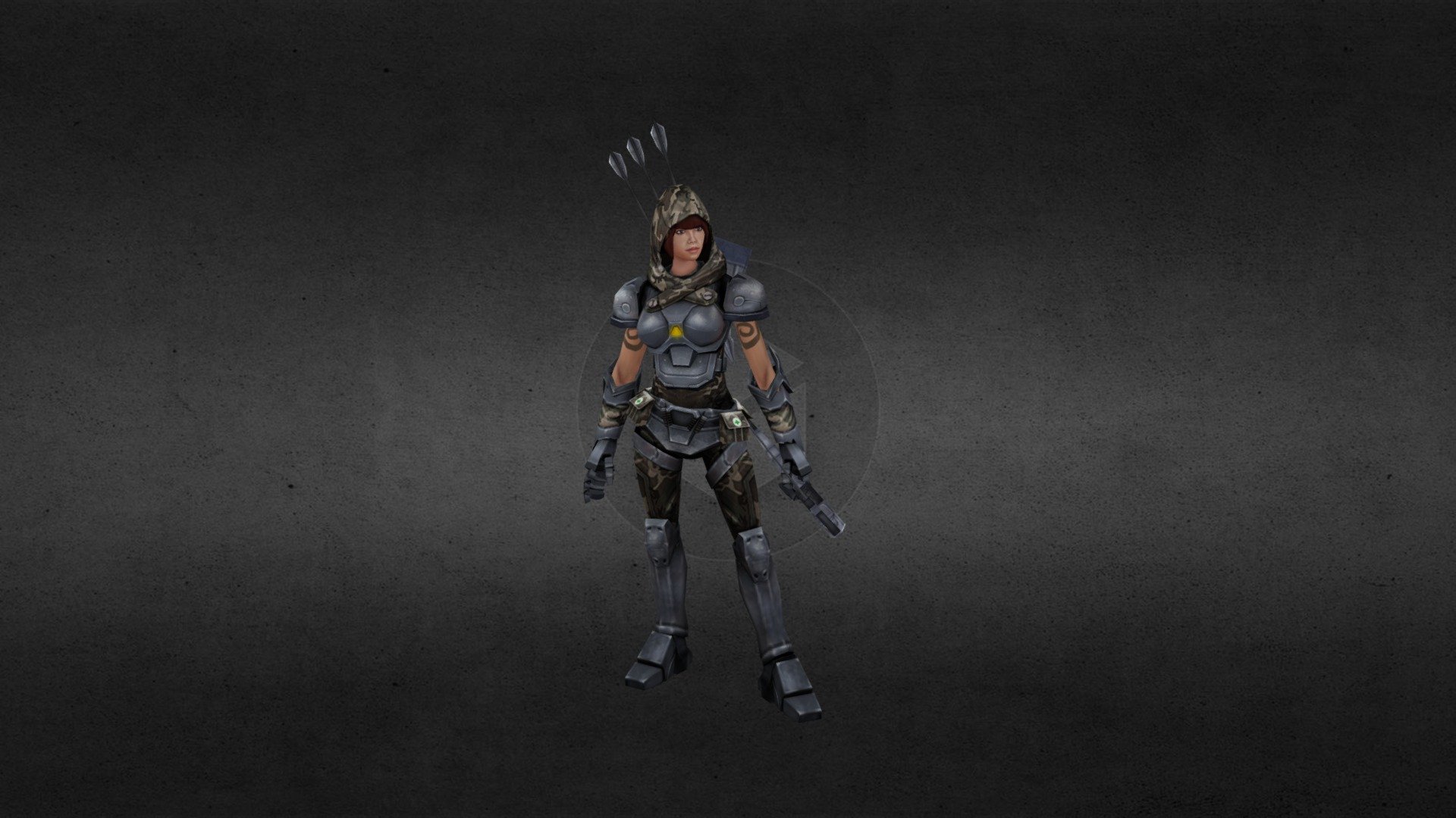 Ash Arrow - 3D model by fareeda [f2b3a43] - Sketchfab