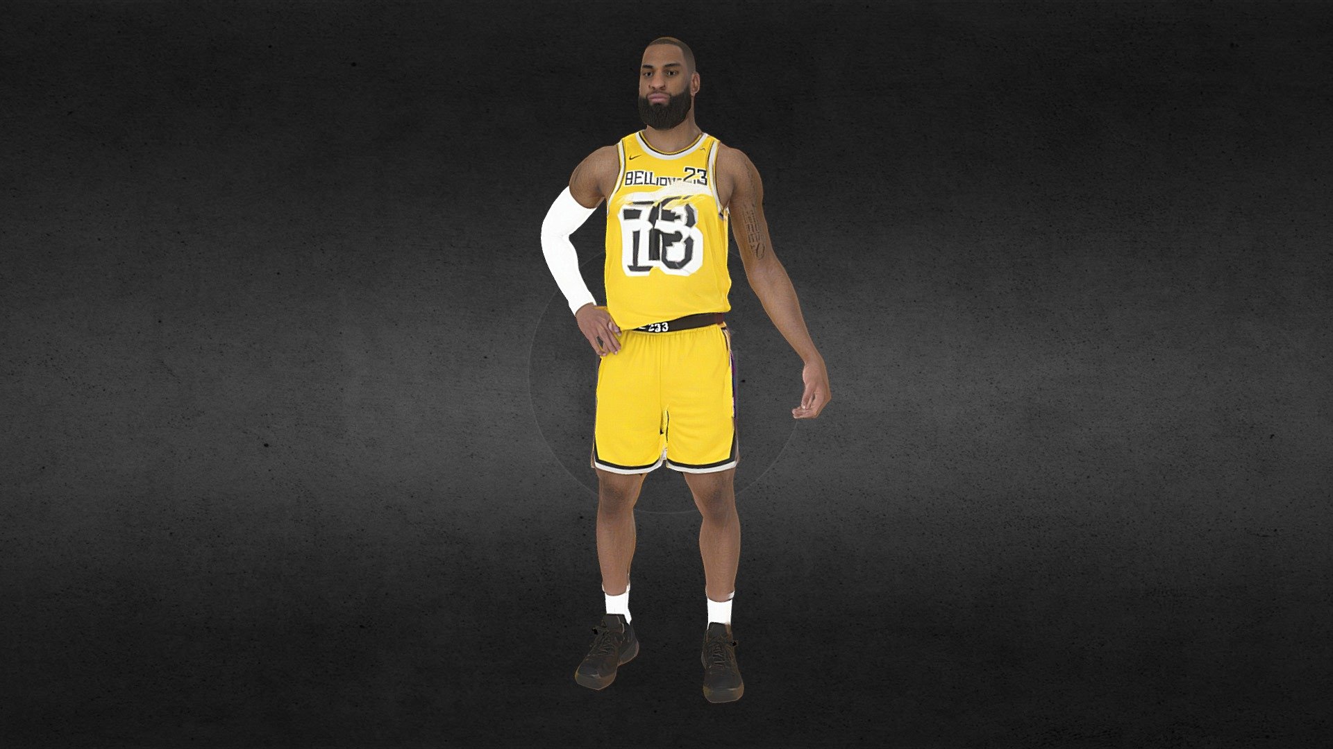 Basketball Player - AI Generated - Download Free 3D model by ...