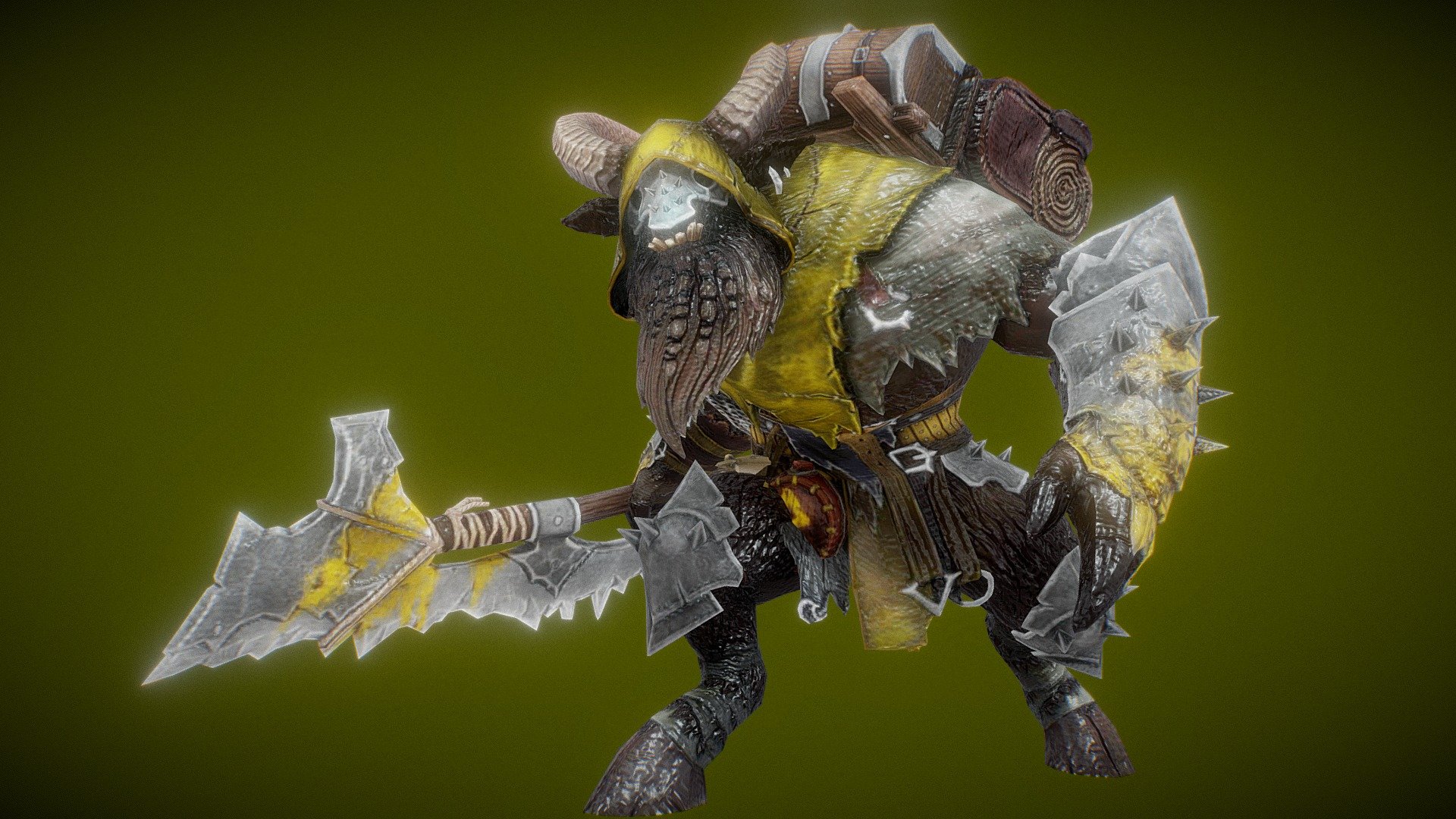 The armor beast - Buy Royalty Free 3D model by Luna (@StudioLuna ...