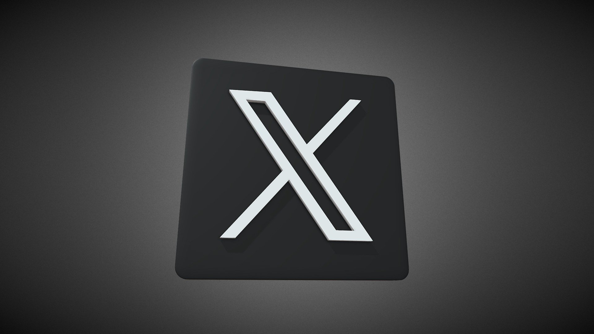 Twitter (X) Logo - Download Free 3D model by delt.morph [f2b4616 ...