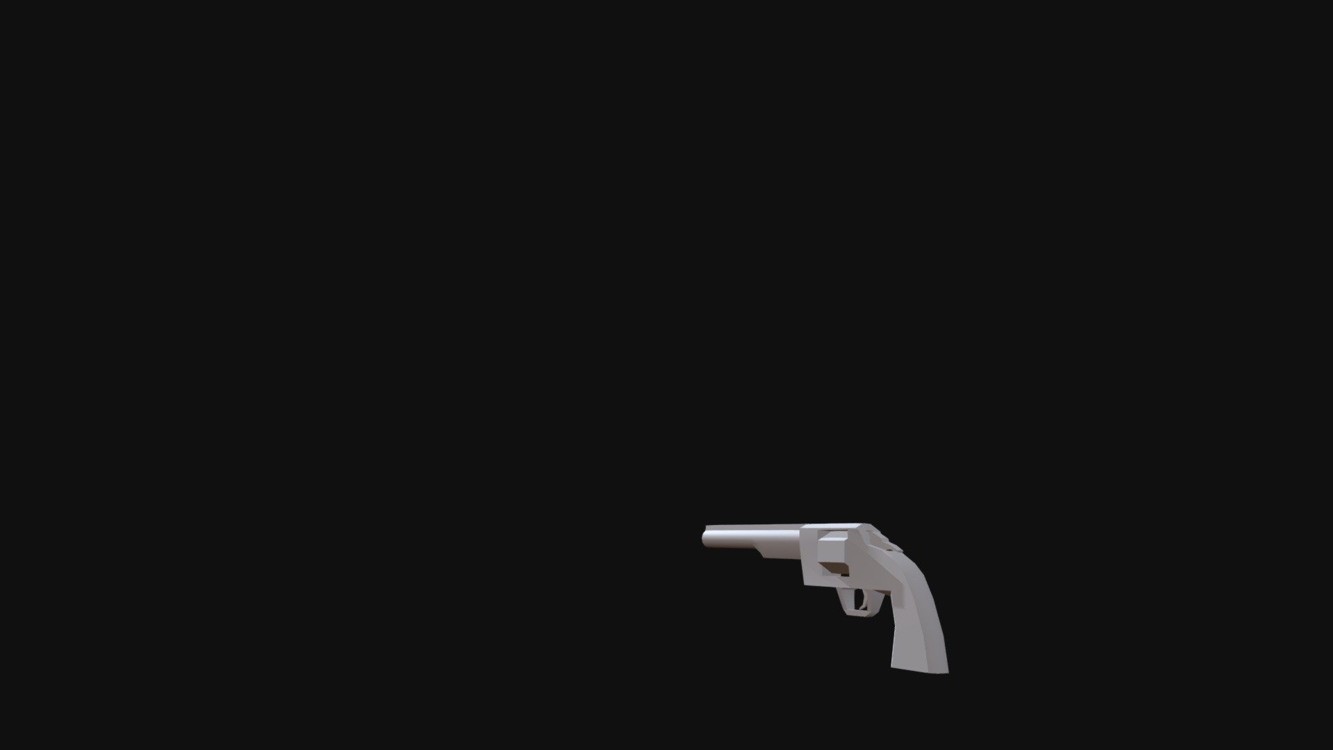 Basic Revolver - 3D model by Toby Dart (@tobydart) [f2b4c0d] - Sketchfab