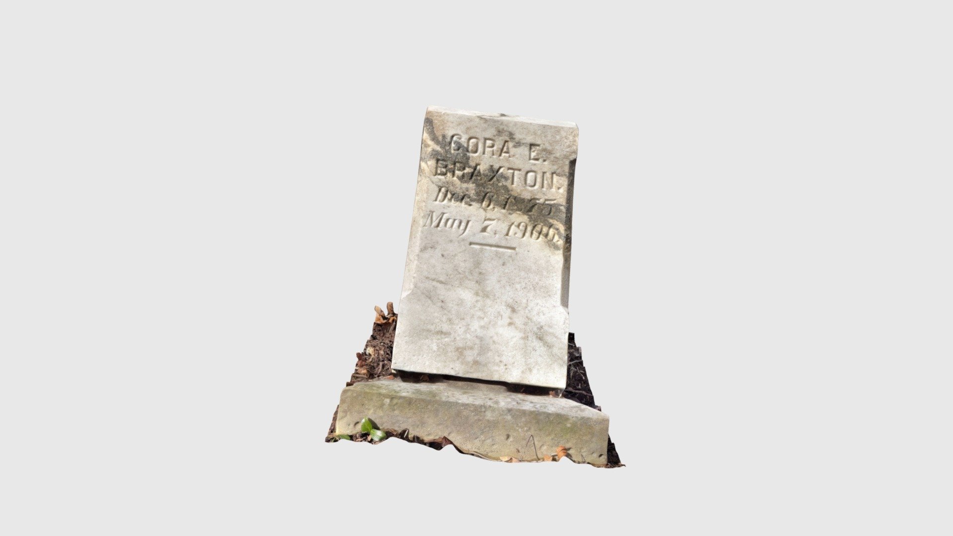 Red Hill Cemetery - Braxton stone - Download Free 3D model by ...